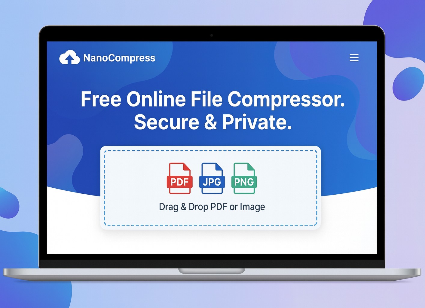 Free Online File Compressor | Reduce PDF, JPG & PNG Size Securely